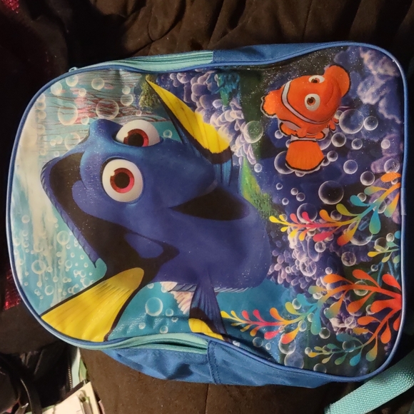 Disney | Bags | Disney Finding Nemo Standard Size Backpack Gently Used ...